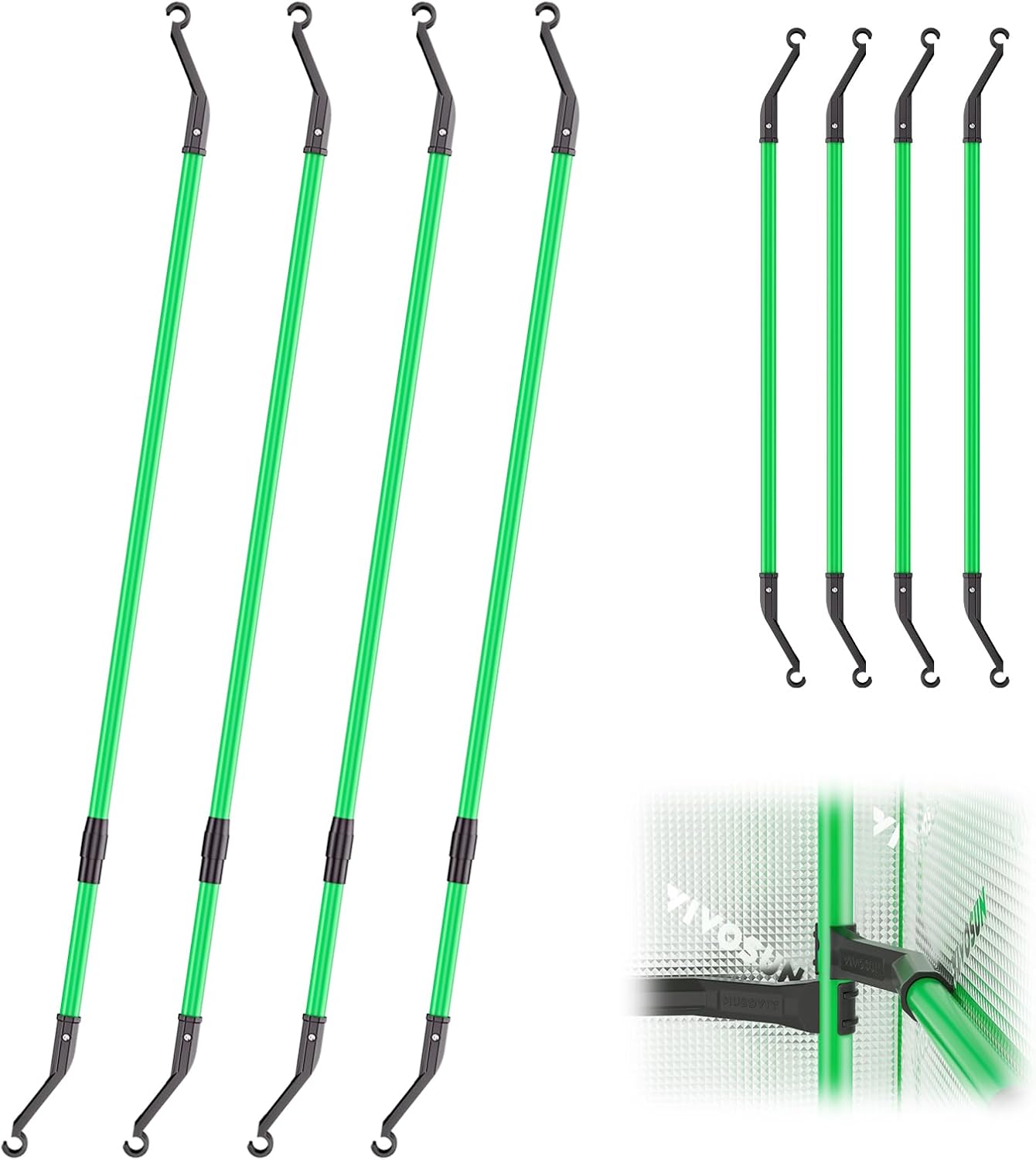 VIVOSUN Stangen Set 60–120 cm High CFM